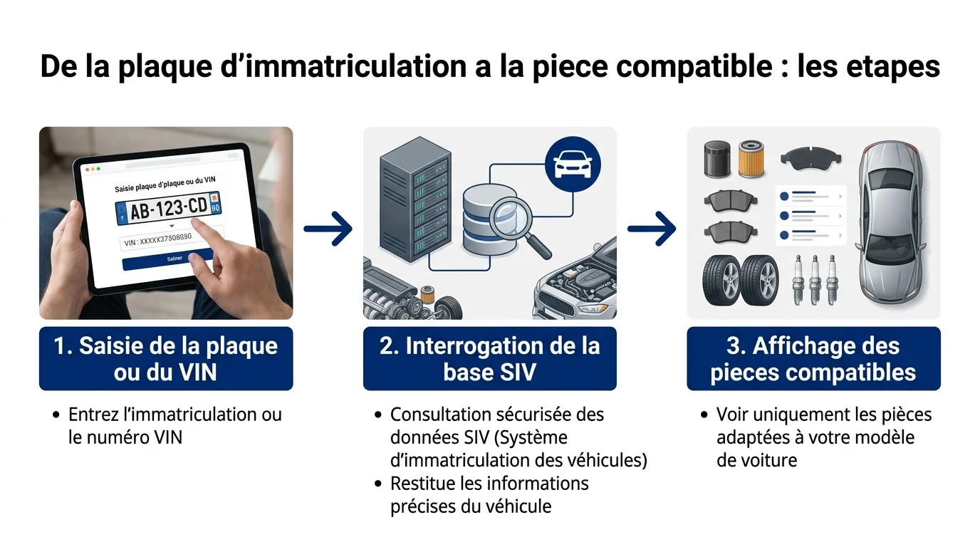 Trouver la bonne pièce auto grâce à votre plaque d'immatriculation ...
